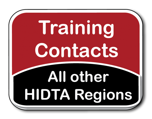 Training – Contacts - High Intensity Drug Trafficking Areas